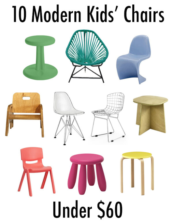10 Modern Kids' Chairs Under $60 - Annabode - Denver's #1 Sustainable ...