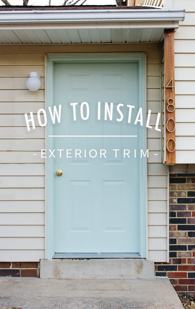 How To Install Exterior Trim - Annabode - Denver's #1 Sustainable ...
