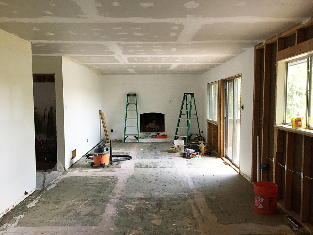 DIY Kitchen Renovation: Drywall + Electrical